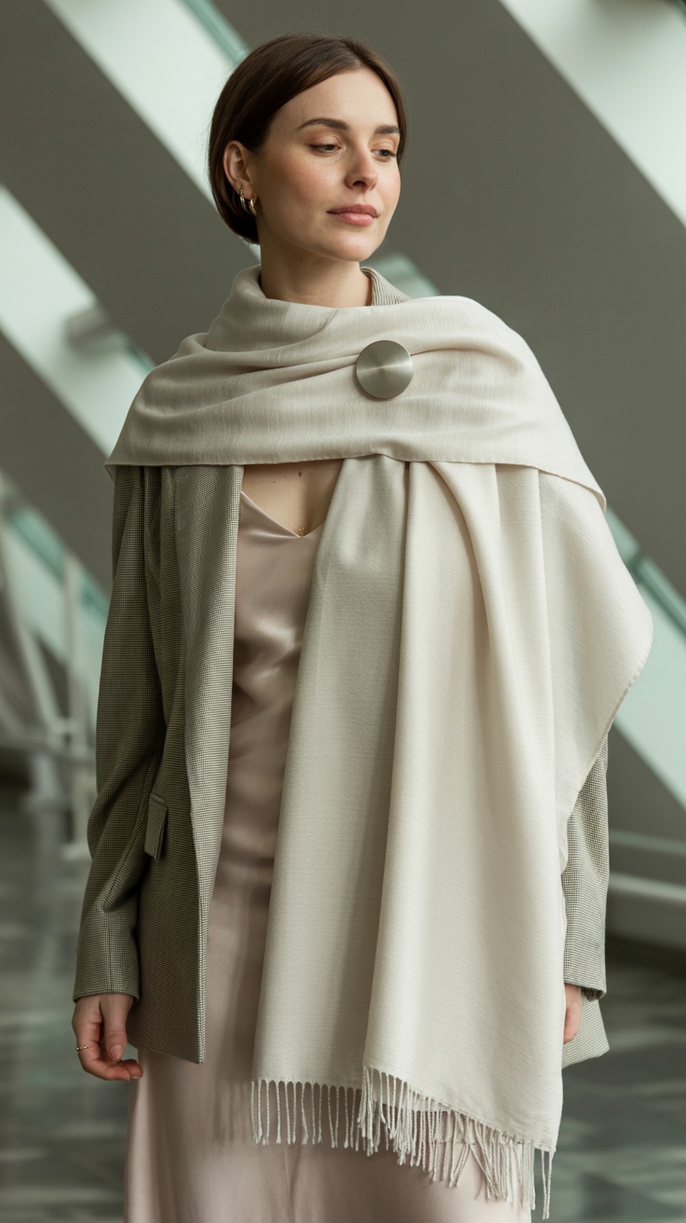 10 Oversized Scarf Styling Ideas - Lady Ravish